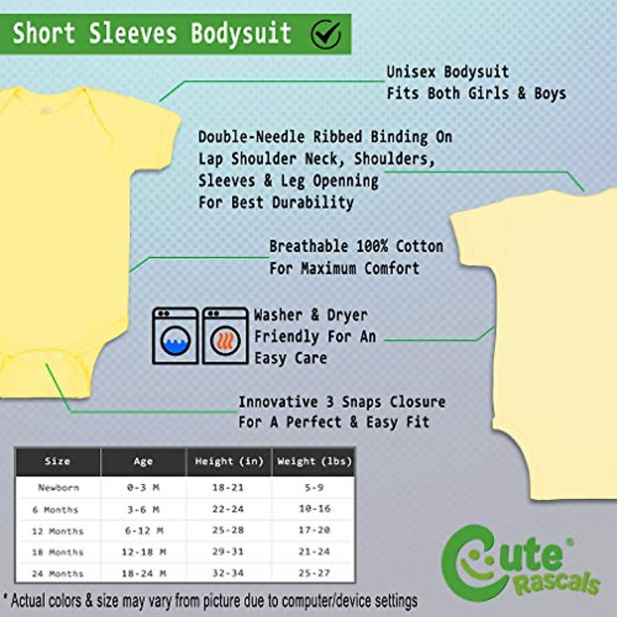 Custom Baby Bodysuit Mommy's Little Pierogi Polish Funny Humor Funny Cotton Boy & Girl Baby Clothes Yellow Design Only 18 Months