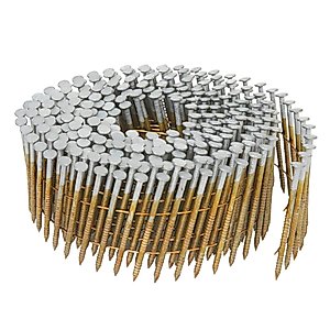 Metabo HPT Siding Nails | 1-3/4 Inch x .092 | 15 Degree | Full Round Head | Ring Shank | Wire Coil | Hot Dipped Galvanized | Total 3,600 Count | 13363HPT (Pack of 1)