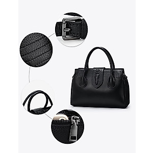 Ladies Messenger Bag Leather Tote Bag Pocket Book Lightweight Shoulder Wallet