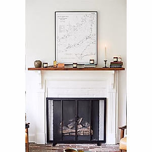 Paddywax Scented Candles Library Collection Luxury Artisan Candle, 6.5 Ounce, Frederick Douglass