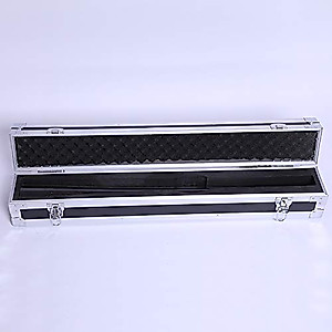 ENERGYSOUND Quartz Clear Crystal Didgeridoo 90 cm Length with Free Alumina Alloy Box