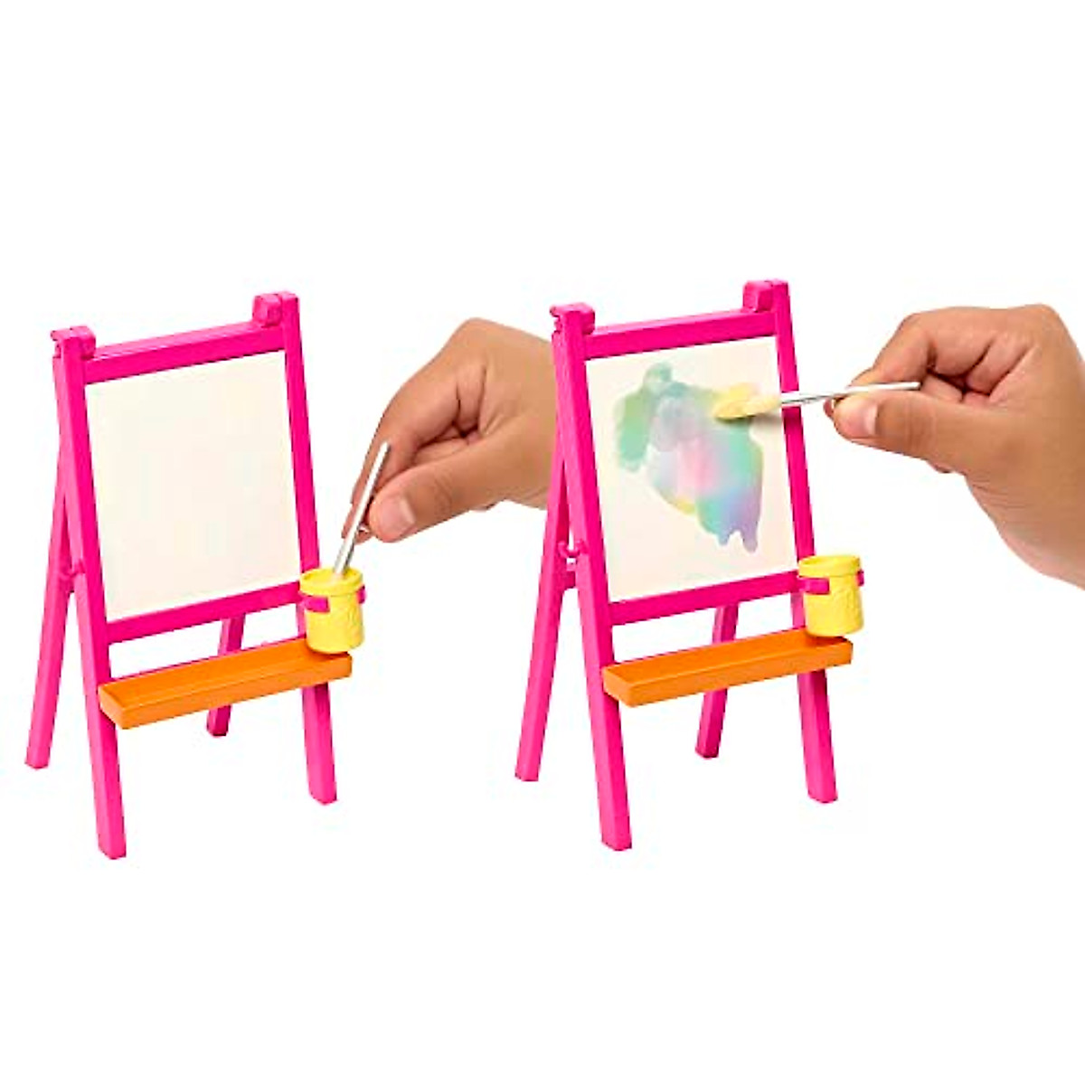 Barbie Skipper First Jobs Daycare Playset, 3 Dolls, Furniture & 15+ Accessories, Includes Bunkbeds & Color-Change Easel