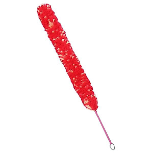 VBESTLIFE Practical Flute Cleaning Brush, Red Nylon Practical Flute Cleaning Swab Brush Cleaner Music Instrument Parts