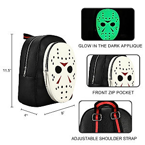 Friday the 13th Jason Glow In The Dark Mini Backpack