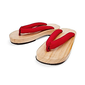 Cutey May Japanese Wooden Clogs Geta Slippers