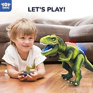 STEAM Life Dinosaur Toys for Kids 3-5,Remote Control Dinosaur Toys for Kids 8-12,Trex Toys for 4 Year Old Boys, T Rex Dinosaur Toys for Kids 5-7, Toy Dinosaurs for Boys, Toddler Dinosaur Gifts