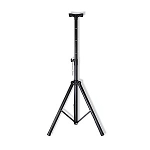 Speaker Stands Sound Stand Floor Stand Speaker Bracket Audio Tripod Professional Triangle Tray Shelf KTV Stage Card Package Rack Metal Floor/Wall Mount Speaker Stand (Color : Brass)