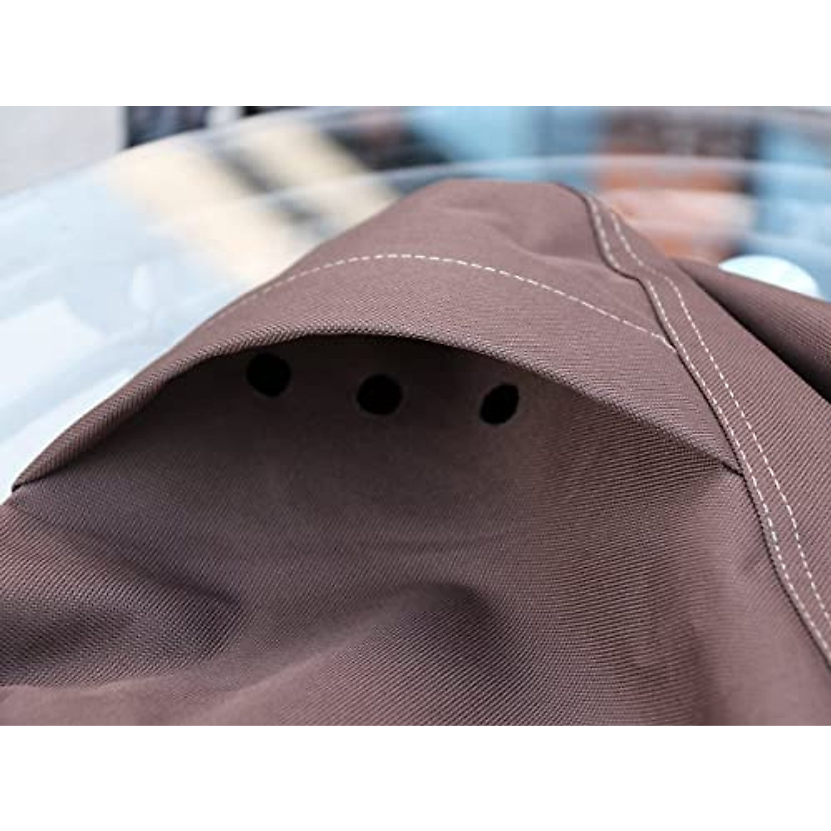 Leader Acessories Heavy Duty 600D PVC Patio Chair Cover Waterproof Furniture Cover