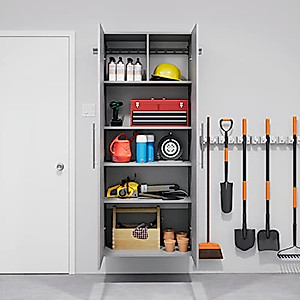 HangUps Large Storage Cabinet, 30", Light Gray