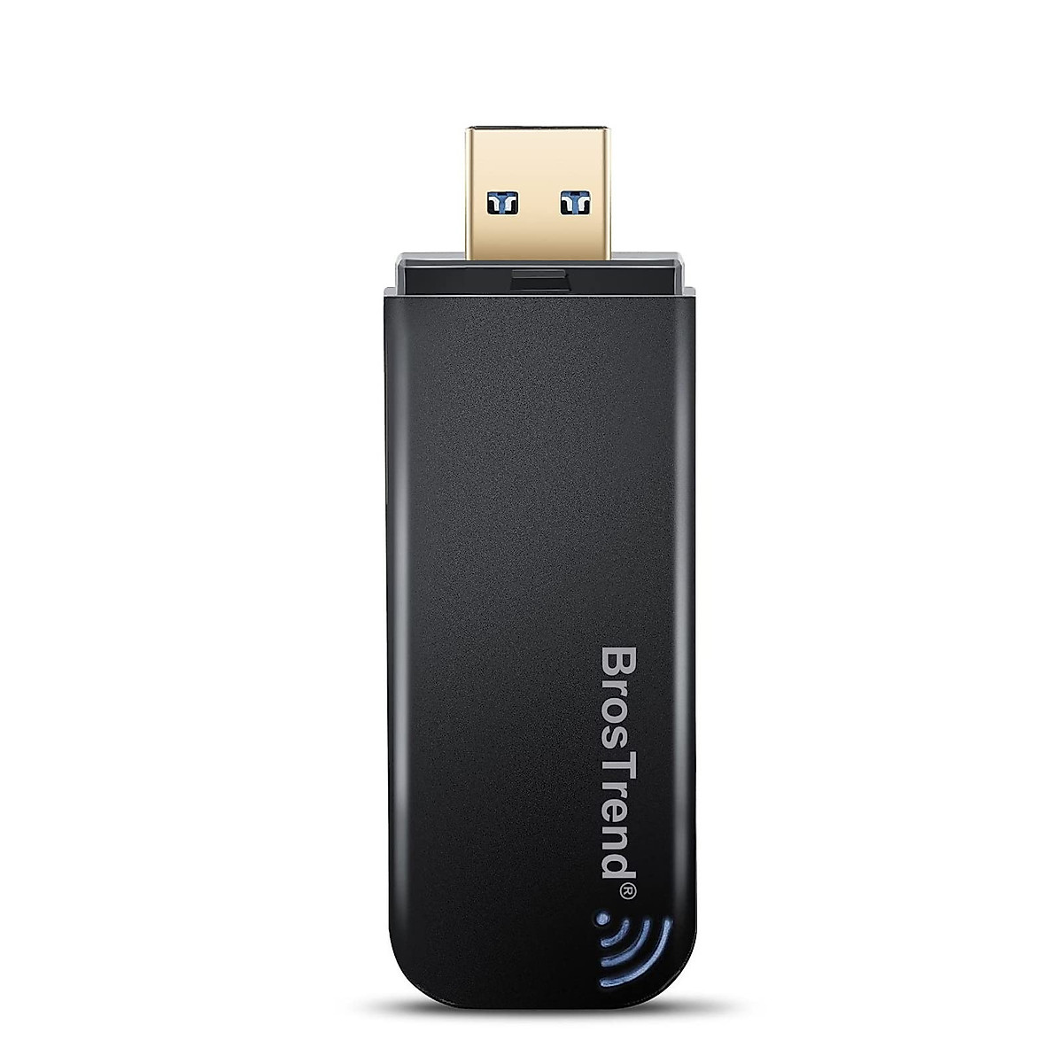 BrosTrend Universal WiFi to Ethernet Adapter, 300Mbps on 2.4GHz, WiFi to Wired Converter Wireless Bridge+BrosTrend 1200Mbps USB WiFi Network Adapter for Laptop, Desktop PC Bundle