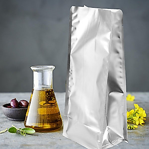 Yardwe 20pcs Garbage Grease Container Grease Accessory Household Grease Daily Use Oil Container Oil Supply Fat Storage Bacon Grease Aluminum Disposable Household Oil