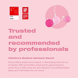 Intimina Feminine Moisturizer - Vaginal Moisturizer - Personal Lubricant for Women Water Based Lubrication for Toys, Kegel Balls, and Menstrual Cups