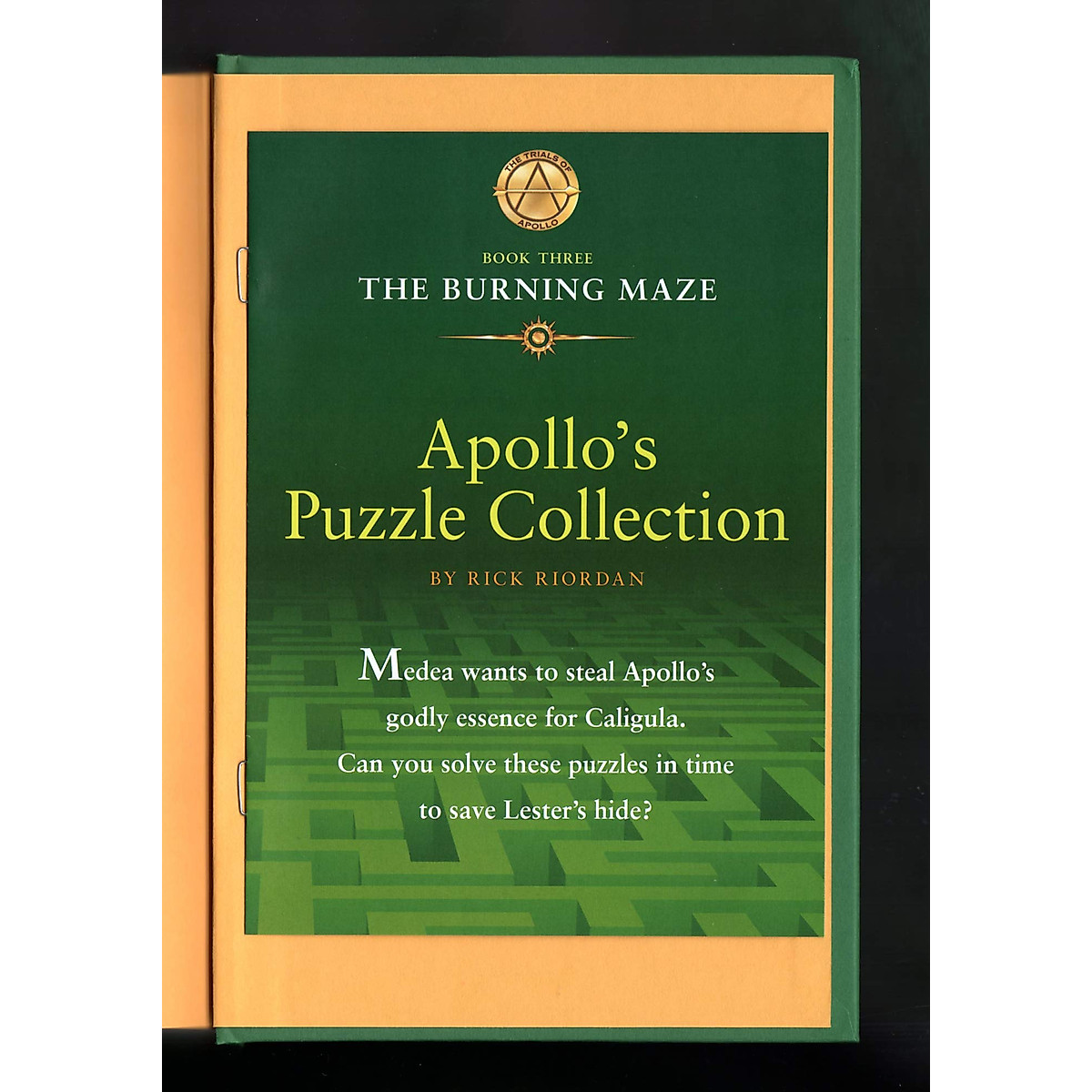 The Burning Maze (B&N Exclusive Edition) (The Trials of Apollo Series #3)