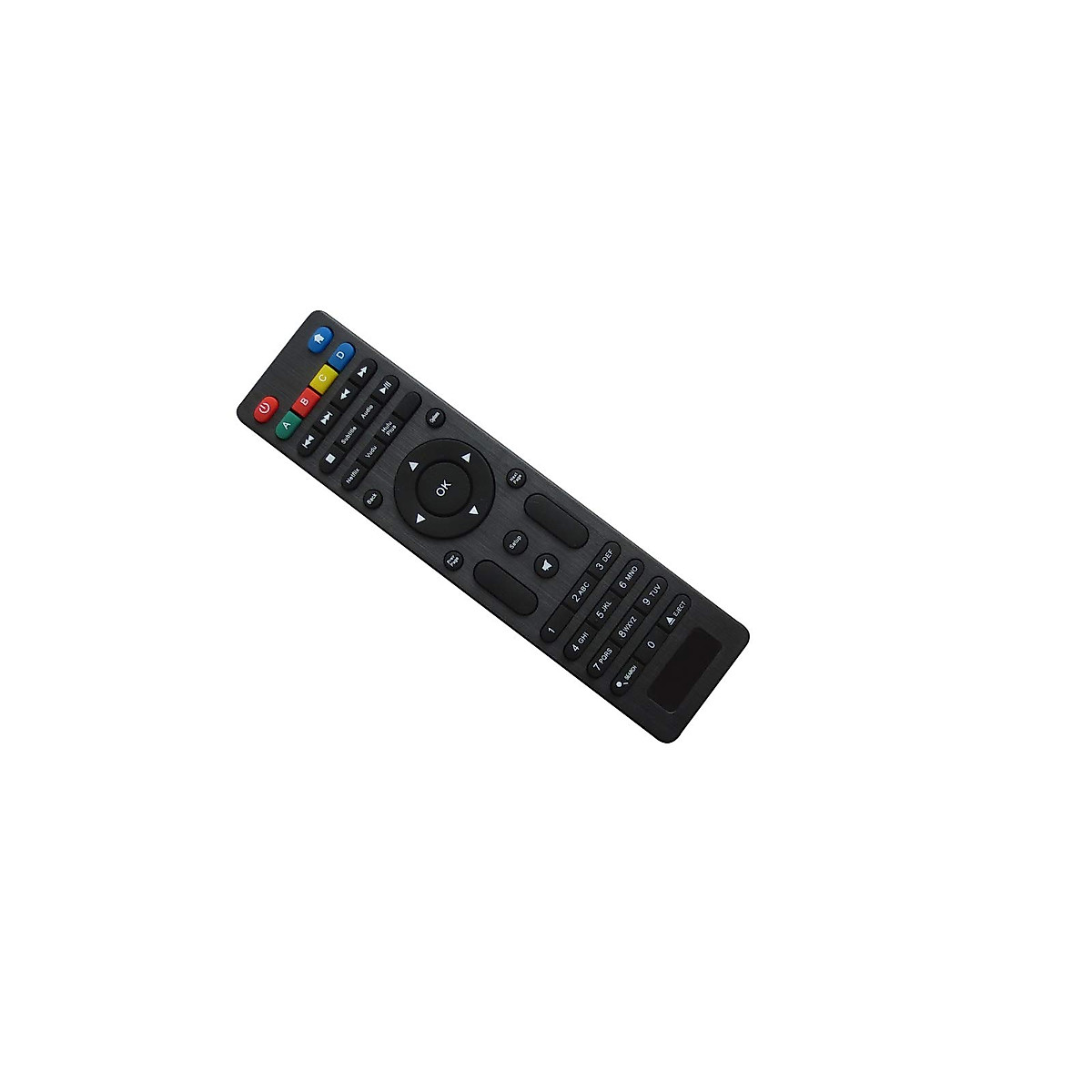 Universal Replacement Remote Control Fit for WD Western Digital WDBABZ5000ABK-NESN WDTV HDTV HD TV Live Hub Network Audio Video Media Player Center