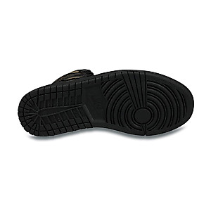 Jordan Mens Air Jordan 1 Retro High OG 555088 032 Black Metallic Gold - Size 11