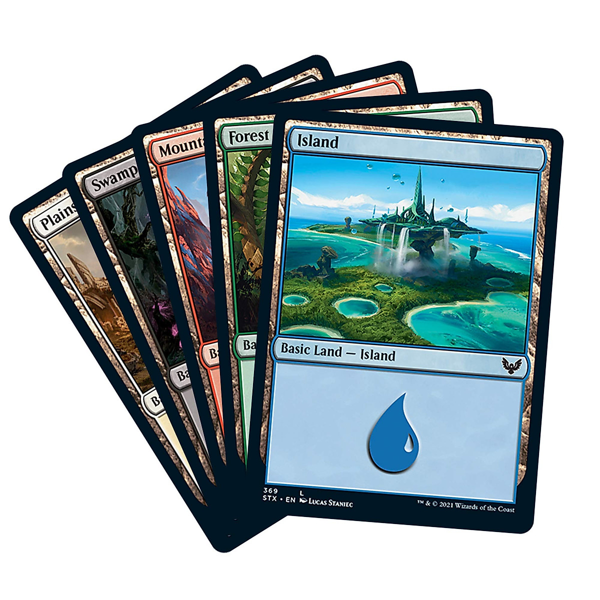 Magic: The Gathering Strixhaven Bundle | 10 Draft Boosters (150 Magic Cards) + Accessories, Brown