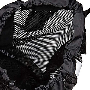 TYR Elite Team Mesh Backpack, Black, one Size