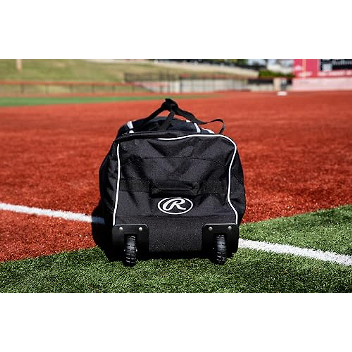 Rawlings | YADI Wheeled Catcher's Bag | Yadier Molina Model | Baseball/Softball | Black