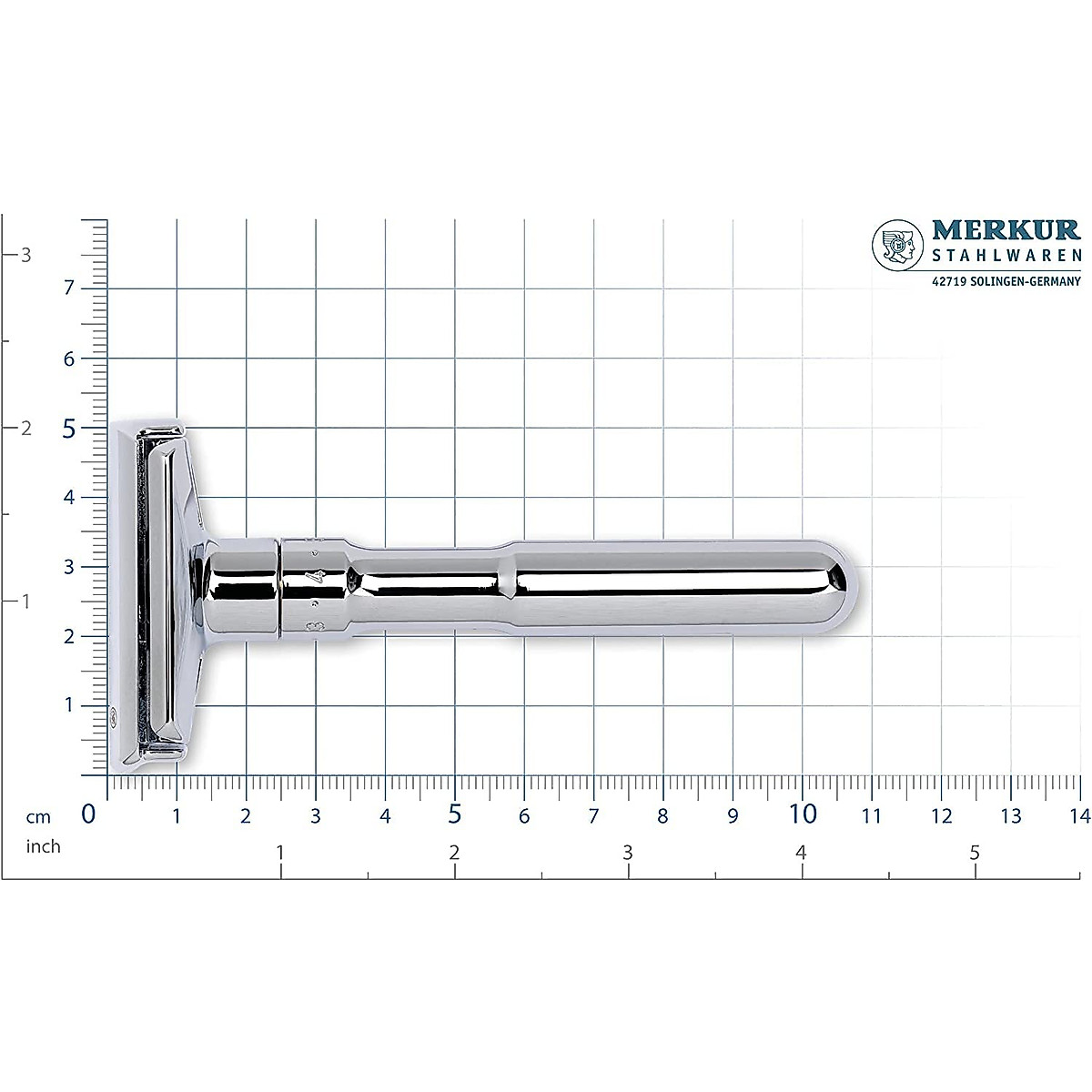 Merkur FUTUR Adjustable Safety Razor, Chrome Finish, MK-701001