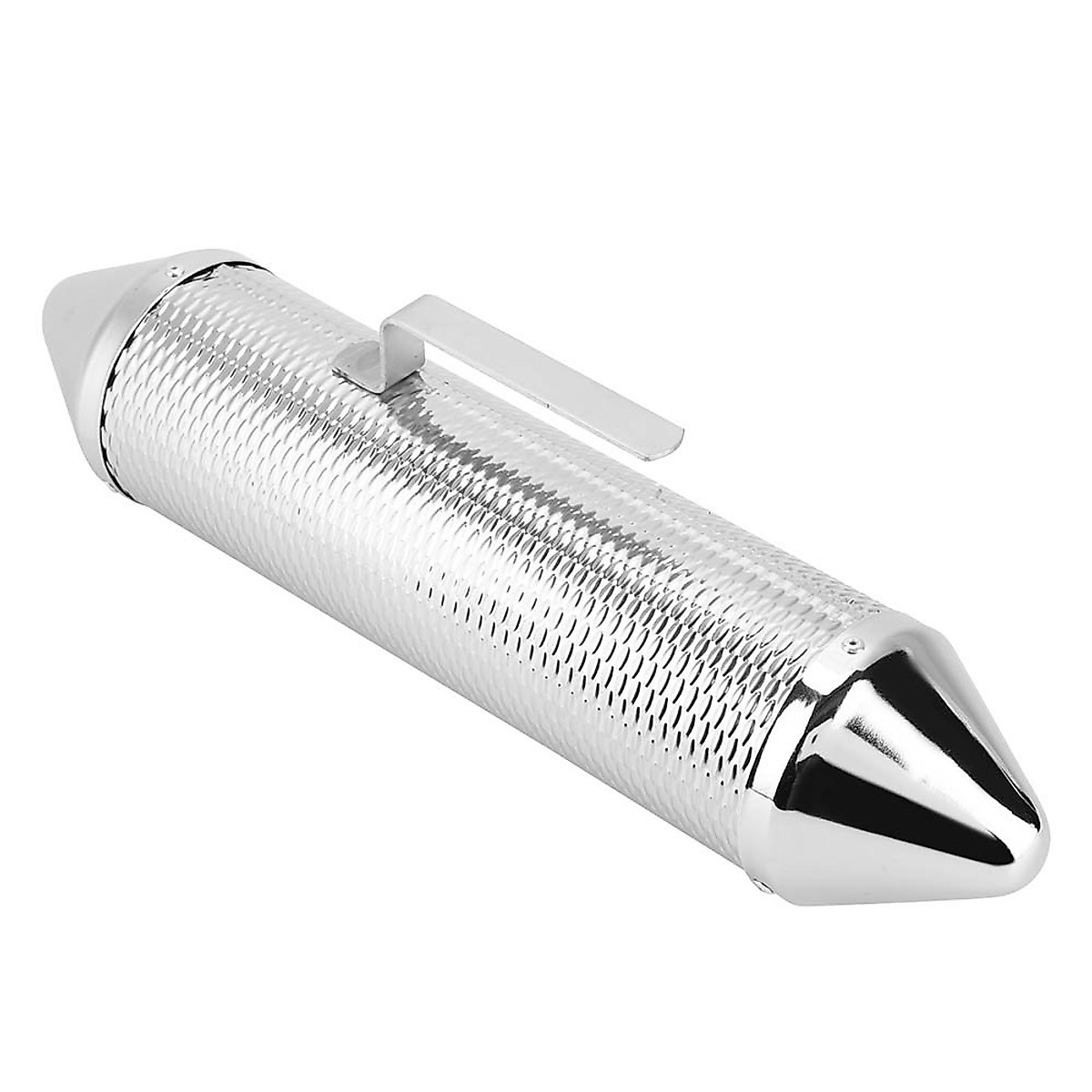 Stainless Steel Guiro Percussion Instrument Musical Percussion Instrument with Scraper