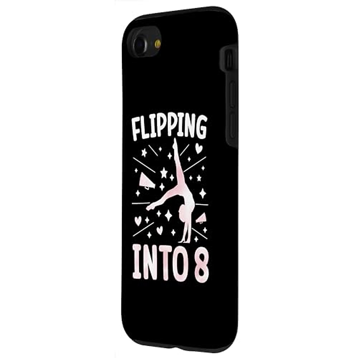 iPhone SE (2020) / 7 / 8 8th Birthday Cheerleader Eight Year Old Cheerleading Girl Case