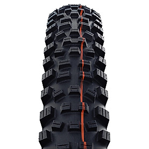 Schwalbe Unisex's HANS DAMPF Evo, Super Trail, TLE Tyres, Black, 60-584