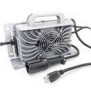 CAPTOK 48V 15AMP Club Car Waterproof Battery Charger for 48 Volt Golf Carts