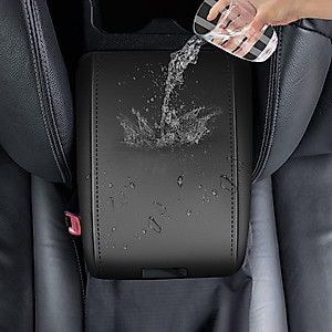 AOMSAZTO Armrest for 2016-2023 Toyota Tacoma Center Console Cover Black