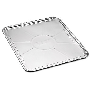 5-Pack Disposable Foil Oven Liners by DCS Deals – Keep Your Oven Clean and Healthy – Perfect Silver Foil Drip Pan Tray for Cooking, Baking, Roasting, and Grilling- 18.5 x15.5” inch