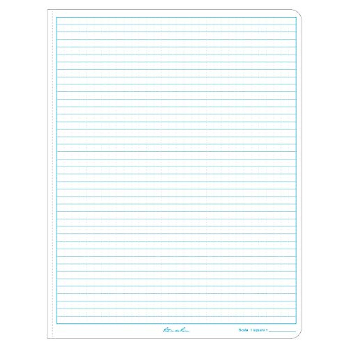 Rite In The Rain Weatherproof Hard Cover Notebook, 8 3/4" x 11 1/4", Yellow Cover, Universal Pattern (No. 370F-MX)