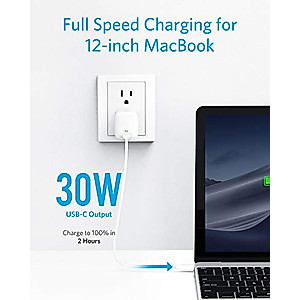 iPhone 12 Charger [GaN Tech], Anker 30W Compact USB-C Wall Charger with Power Delivery, PowerPort Atom for iPhone 12 / Mini/Pro/Pro Max / 11 / X/XS/XR, iPad Pro, MacBook 12'', Pixel, Galaxy