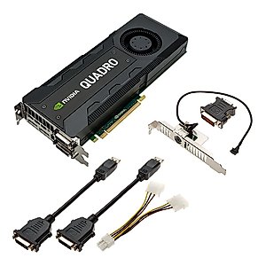 PNY NVIDIA Quadro K5200 8GB GDDR5 2DVI/2DisplayPorts PCI-Express Video Card