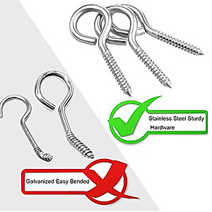 ANDOT Outdoor Hanging Light Kit, 1/16Inch,7x7, 130ft Globe String Lights Suspension Kit, 304 Stainless Steel Cable,String Lights Outdoor Rope Perfect for Patio, Garden