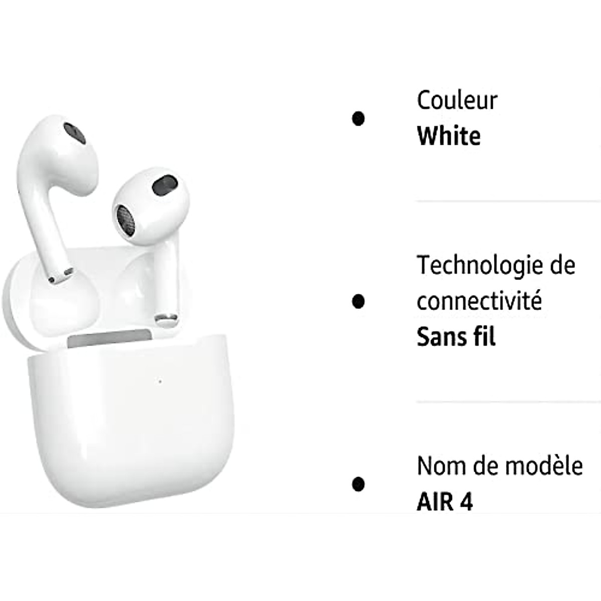 FULAI Wireless Earbuds Wireless Bluetooth 5.3 Headphones Noise Cancelling Fast Charging IPX7 Waterproof Ear Buds Stereo Earpods Sports in-Ear Earphones for Earbuds