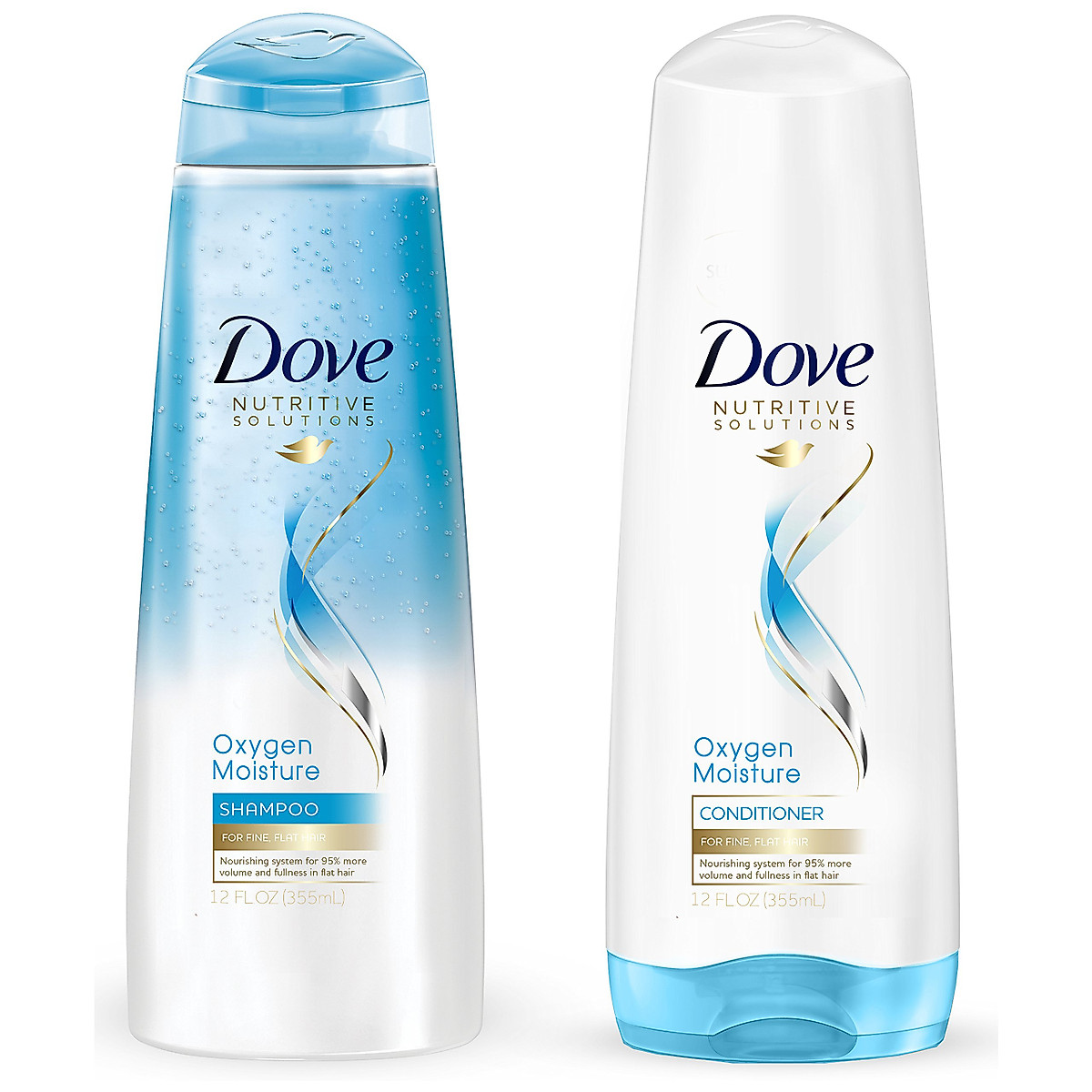 Dove Nutritive Solutions Conditioner Oxygen Moisture 4 Count 12 oz