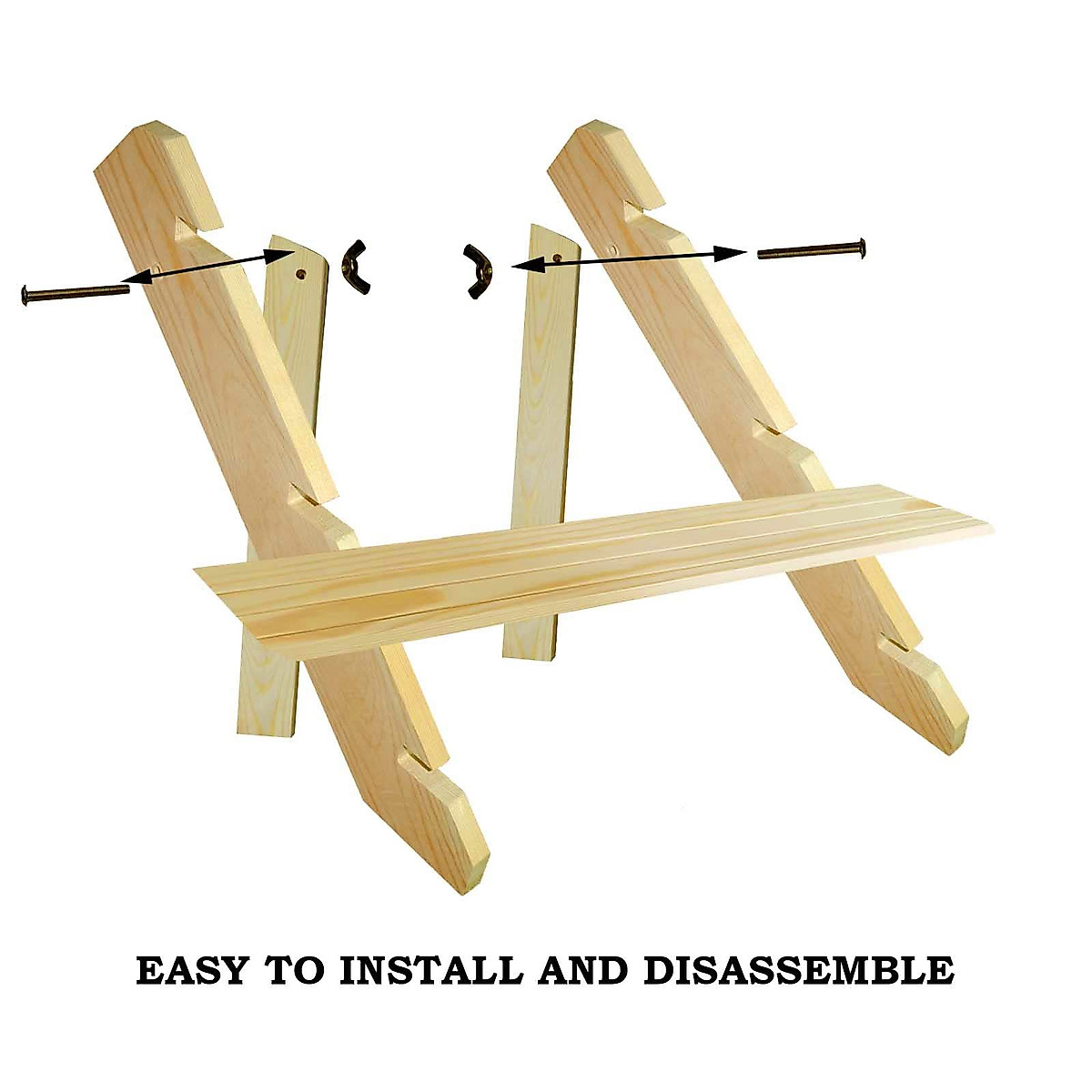 LUBANHAND 3 Steps Display Riser, Earring Display Stands, Showcase Cascading Merchandise Organizer Tray Vendor Display Supplies for Tabletop Shows Solid Wood…