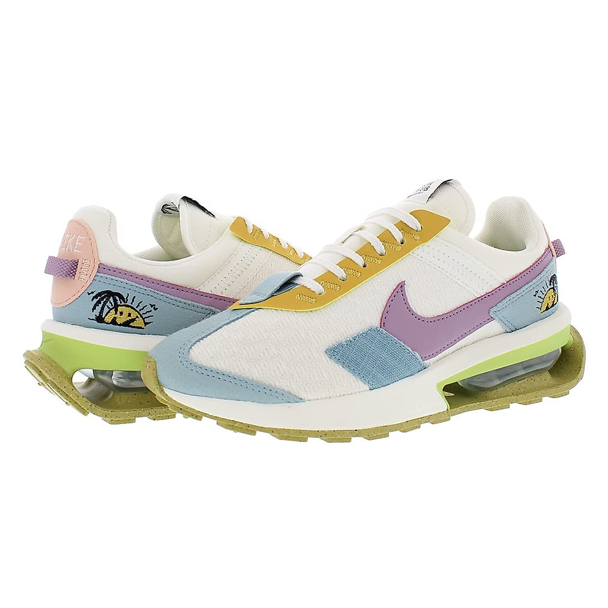 Nike Women's Air Max Pre-Day SE Shoes, Sail/Amethyst Wave, 10