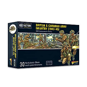 Warlord Games British & Canadian Army Infantry (1943-45)