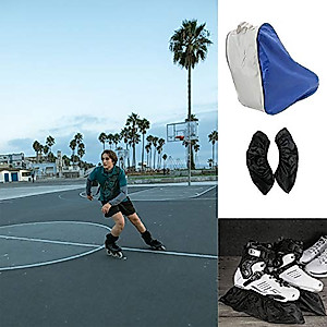 Roller Blade Bag for Quad Skates/Inline Skates/Ice Skates, Functional and Basic Inline Skates Bag to Transport and Store Skates for Kids. Inexpensive Roller Skate Bag to Organize Your Skating Gears