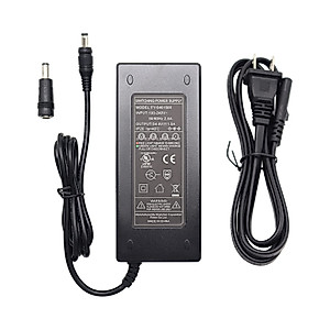 54.6V 1.5A Charger Power Supply Adapter for 13S 48V Lithium Li-ion Battery Pack 5.5 * 2.1mm Round Plug with 5.5 * 2.5mm Tip