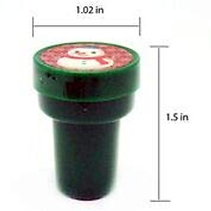 Tiny Mills 24 Pcs Christmas Holidays Stampers for Kids Party Favors, Christmas Stocking Stuffers, Pinata Fillers, Toddler Kids Crafts, Goody Bag Filler, Party Toys, Classroom Rewards Carnival Prizes