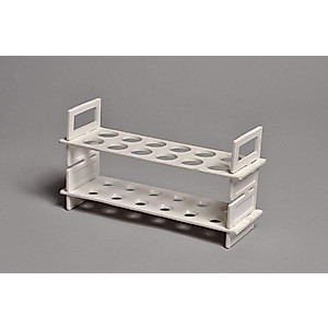 TTHP03- Plastic Test Tube Rack, 12 Tubes, United Scientific Supplies - Hydrometer Rack - Each