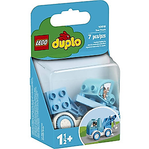 LEGO DUPLO My First Tow Truck 10918 Educational Tow Truck Toy, Great Gift for Kids Ages 18 Months and up, New 2020 (6 Pieces)