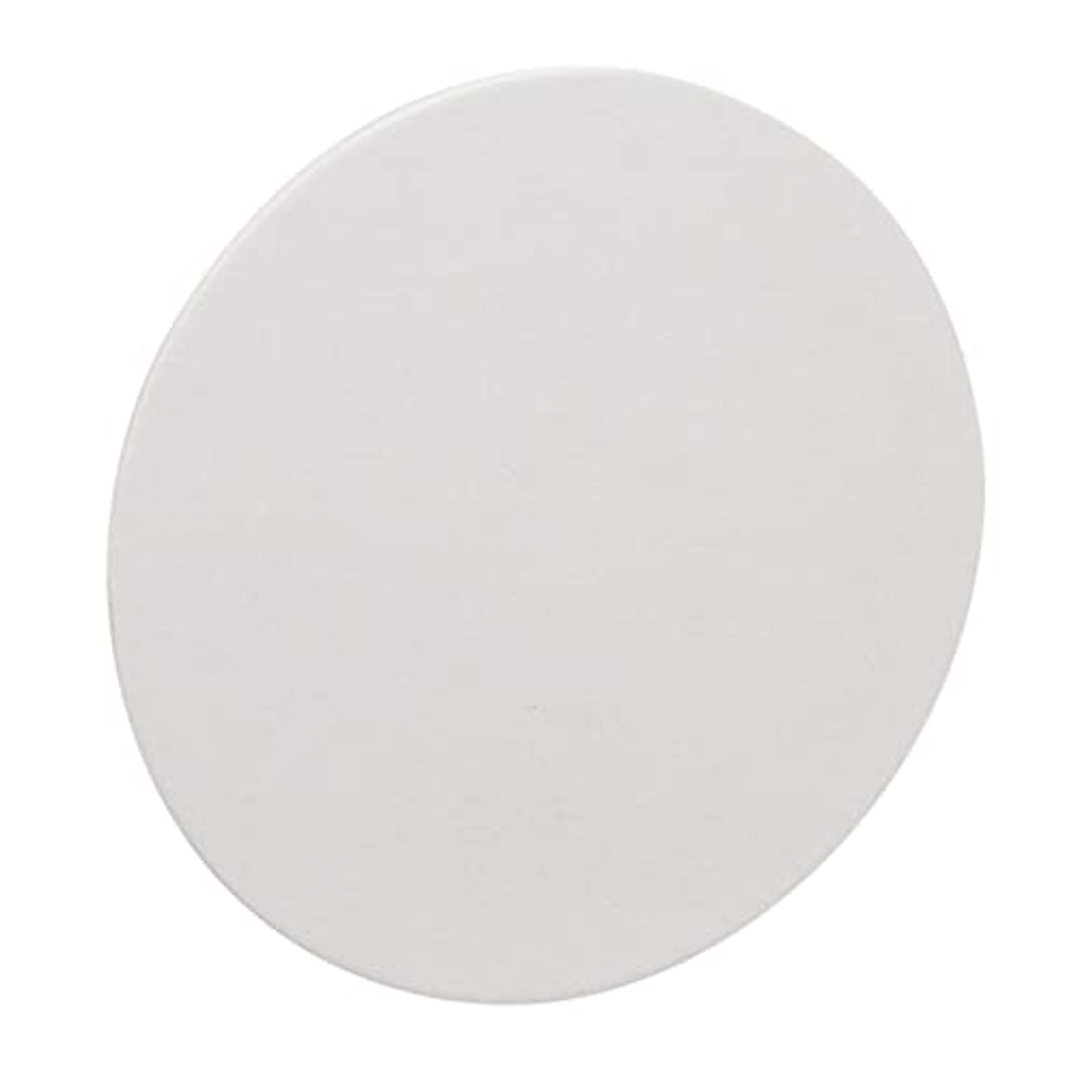 Lot45 Cardboard Coasters 4 Inch Pack - 100 Piece Bulk Cardboard Coasters Durable Round Blank White Cardboard Coasters