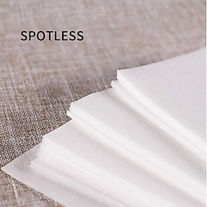 BlueZOO Wax Strips 100Pack Professional Salon Non-Woven Waxing Strip Skin-friendly Depilatory Paper for Facial and Body Hair Removal Women Men Home & Travel Porable, 7.9 x 2.8 Inches