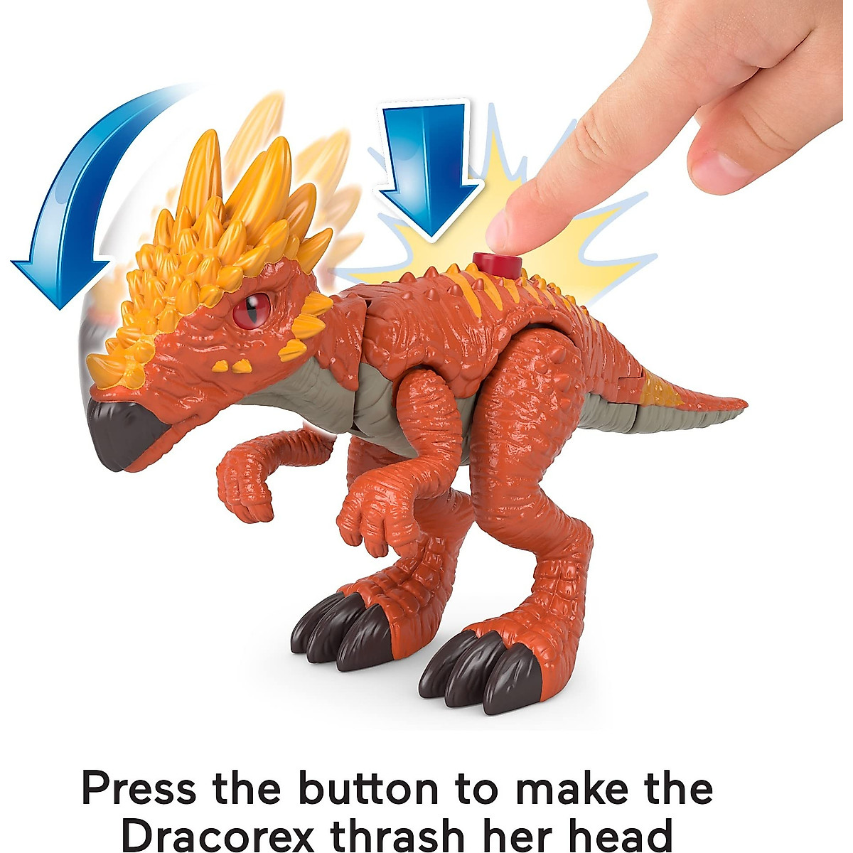 Fisher-Price Imaginext Jurassic World Preschool Toy Camp Cretaceous Runaway Dinosaurs Figure Set for Pretend Play Kids Ages 3+ Years