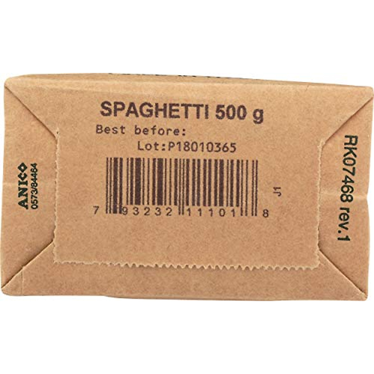 Rustichella, Pasta Spaghetti, 17.6 Ounce