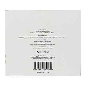 Talisman Perfumed Dusting Powder with Puff, 4 oz