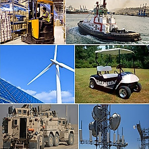 uxcell Power Converter Regulator DC12V/24V to DC6V 25A 150W Waterproof Voltage Convert Transformer