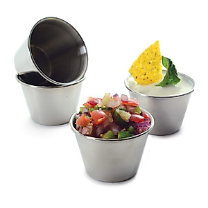 Norpro Stainless Steel Sauce Cups, Set of 4